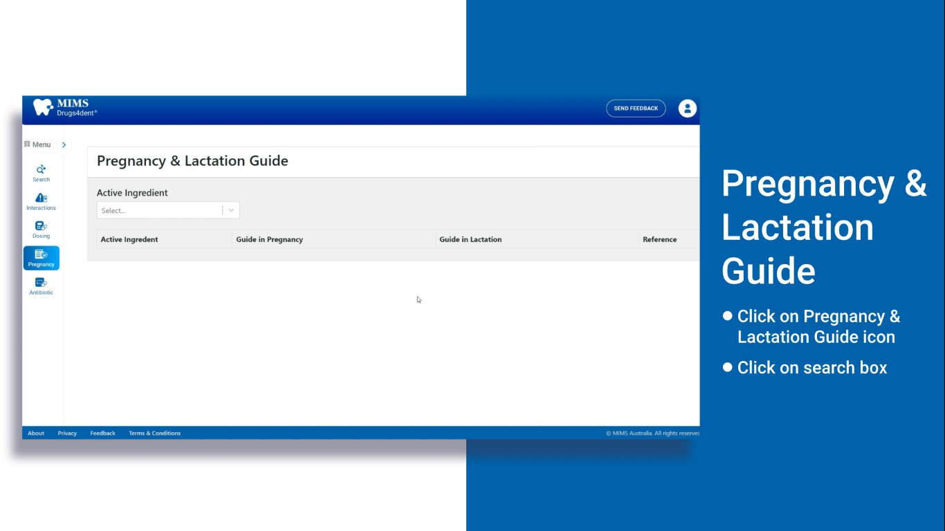 MIMS Drugs4dent